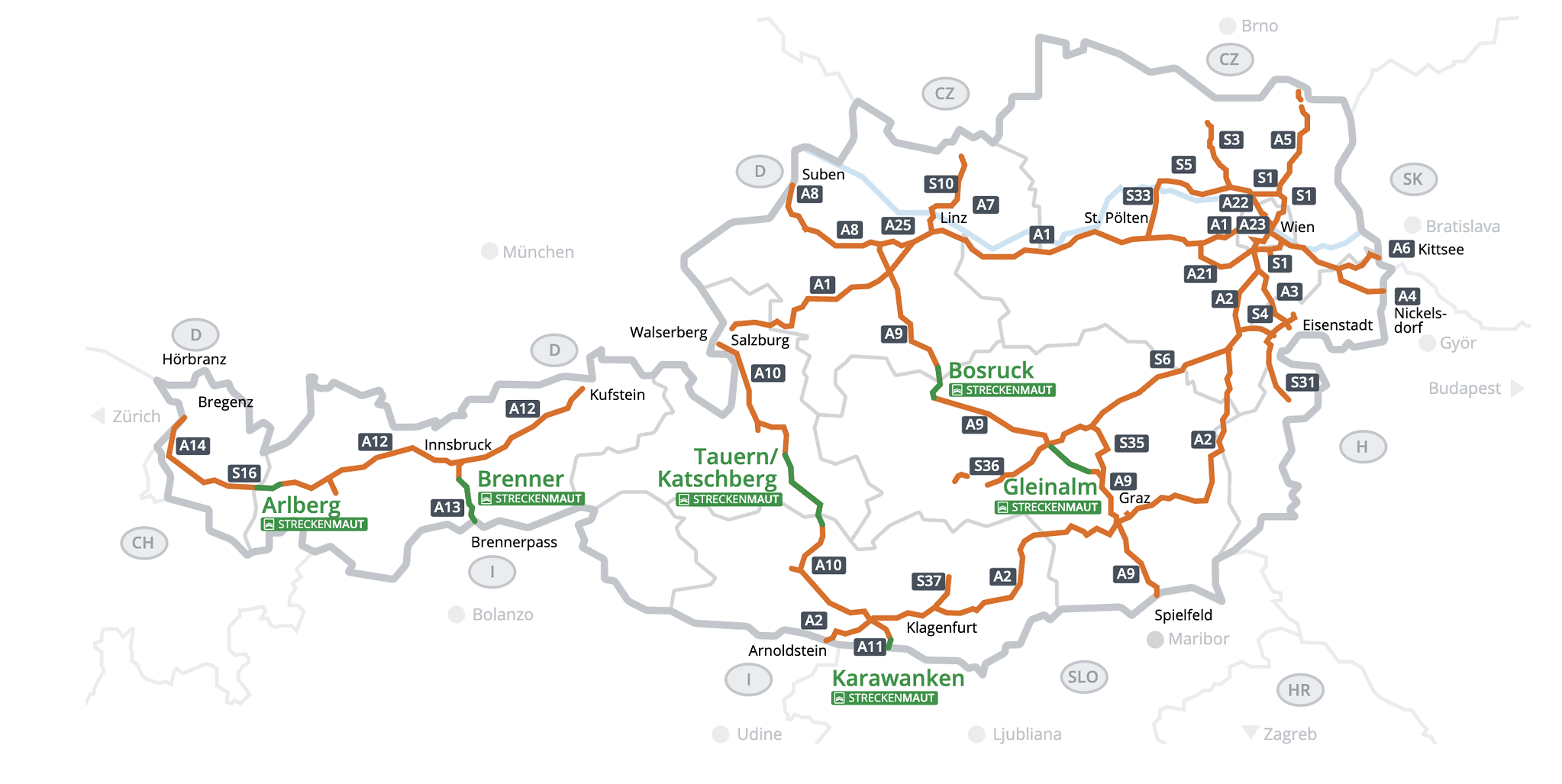 Vysoké Taury, Rakousko: 19 tipů na výlety a turistické trasy (+ mapa)